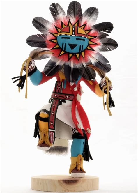 Sold At Auction Sunface Kachina Doll Navajo Indian Handmade Mudhead