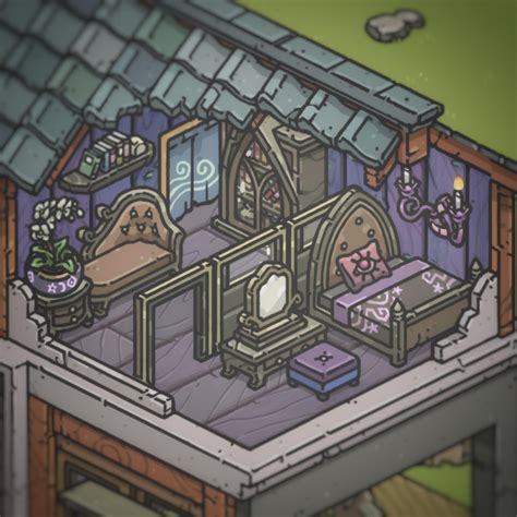 Home Design For Elfie 🦡🖤for Some Reason I Think She Has A Cottagecore