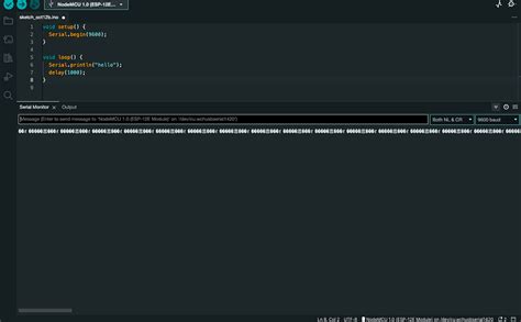 Unreadable Fonttext Using Serial Monitor On Arduino Cloud Editor And