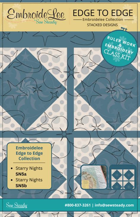 Edge To Edge Class Kit Sew Steady Edge To Edge Class Kit Sew Steady