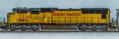 Emd Sd70 Panorama Photograph By Thomas Visintainer Pixels