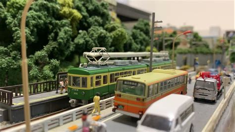 【鉄道模型】江ノ電風レイアウト（走行動画6） Youtube