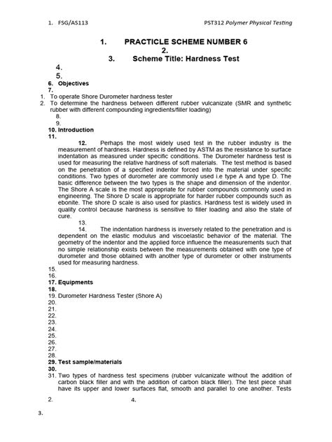 Hardness Test Pdf Hardness Materials Science