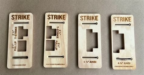 STRIKE MORTISING JIGS