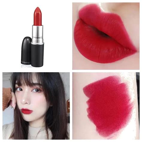 Son Mac 707 Ruby Woo Đỏ Ruby Đỉnh Nhất Mọi Thời Đại Siêu Hot