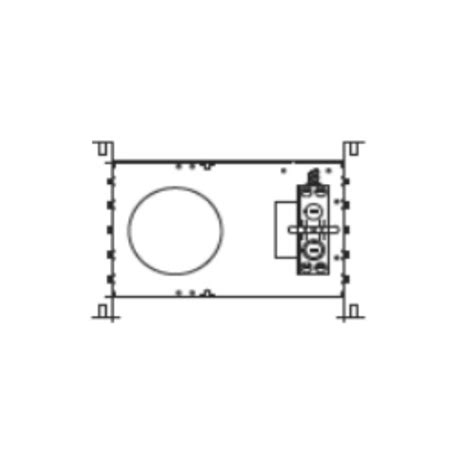 Royal Pacific 6 In New Construction Mounting Plate For Downlight Non