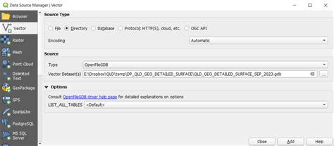 14 7 working with esri shp and geodatabase files — qgis in mineral