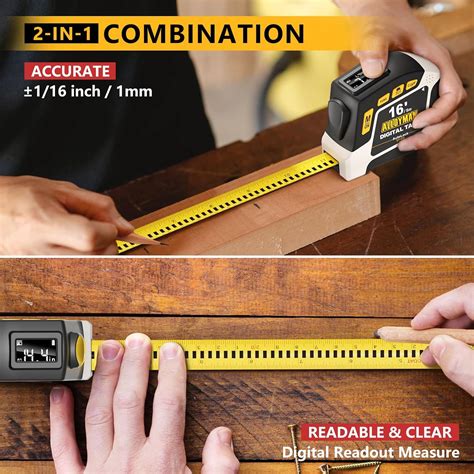 Alloyman 2 In 1 Digital Tape Measure User Manual