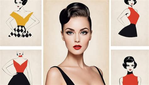 Premium Photo Evolution Of Womans Hairstyles
