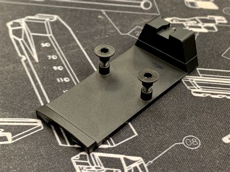 Hero Custom Rmr Mount Base With Raised Sight Set For Sig Vfc M17 M Boomarms Hero Custom Rmr Mount Base With Raised Sight Set For Sig Vfc M17 M Boomarms