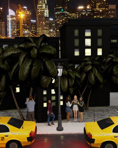 Downtown Los Angeles Streetview Blender Scene Fre Tumbex