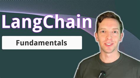 Langchain Fundamentals Build Your First Chain Youtube