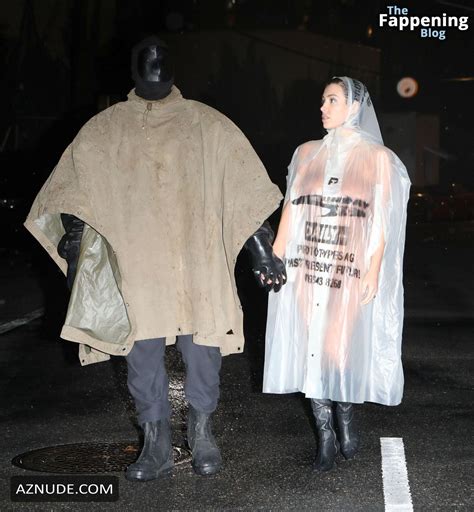 Bianca Censori Stuns In Nude Revealing Outfit At North Hollywood Party Aznude