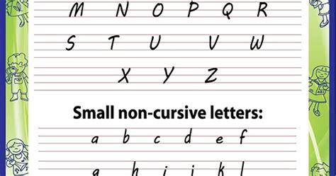 Lowercase And Cursive Letters