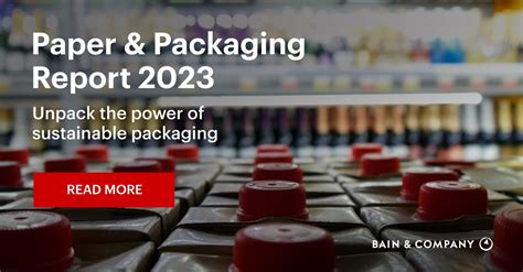 Paper And Packaging Report 2023 Bain And Company