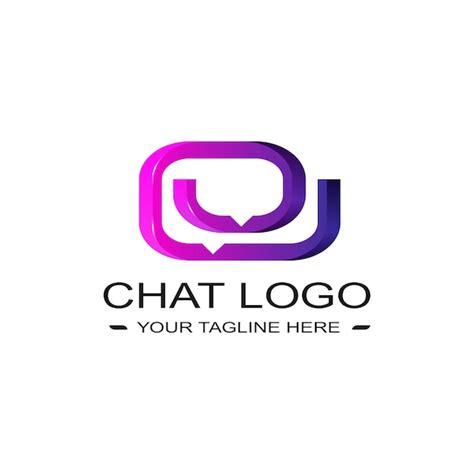 Premium Vector Chat Logo