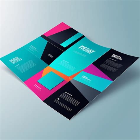 Flyer Design Ideas Premium Ai Generated Image