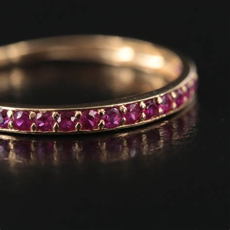 18k Ruby Ring Ebth