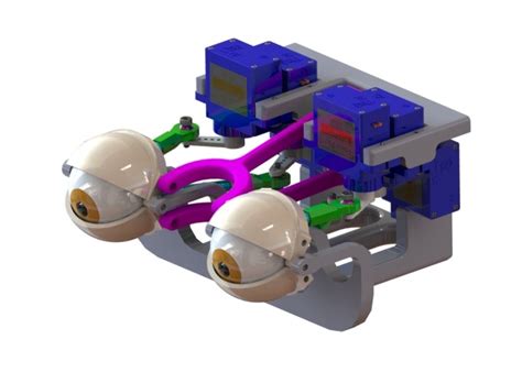 Animatronic Eye Assembly Von Wbdaly98 Kostenloses Stl Modell