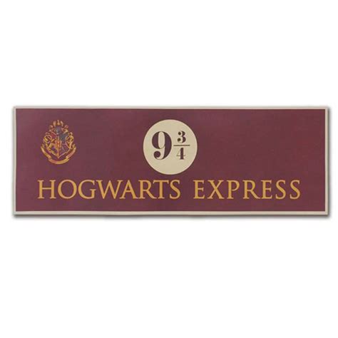 Hogwarts Express Wall Stickers Vintage Poster Kraft Paper Wall Stickers