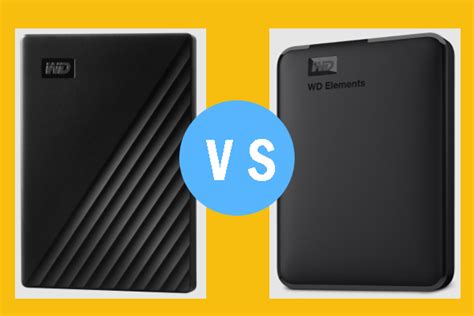 Wd My Passport Vs Elements Which One Should You Choose Minitool