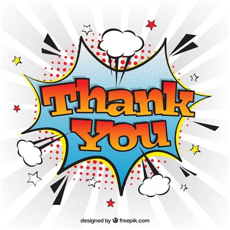 Danke Comic Bilder Kostenloser Download Auf Freepik