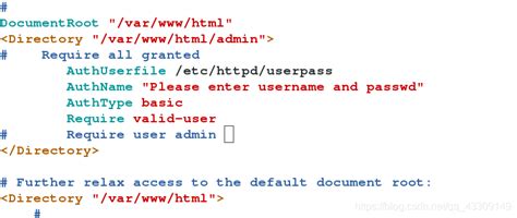 Linux中的apache配置linux——apche配置 Csdn博客