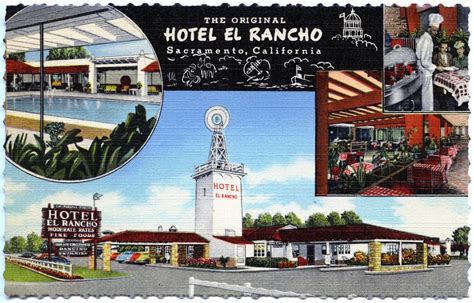 Hotel El Rancho Sacramento Ca A Photo On Flickriver