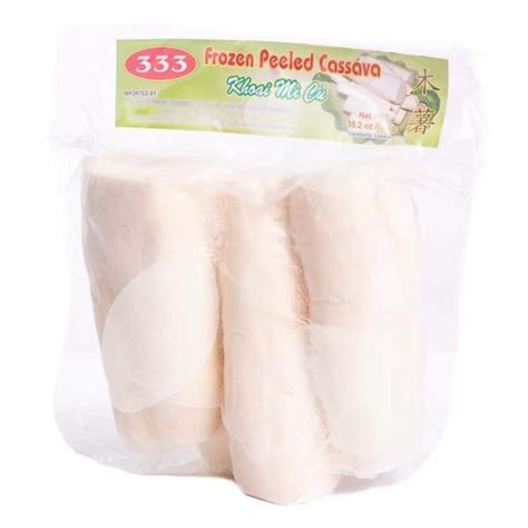 Frozen Cassava Whole 1kg 12 Wing And Co 云客亚超