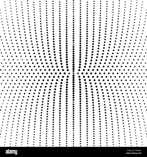 Halftone Geometric Round Dot Pattern Background Design Stock Vector