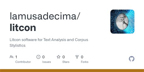Github Lamusadecimalitcon Litcon Software For Text Analysis And