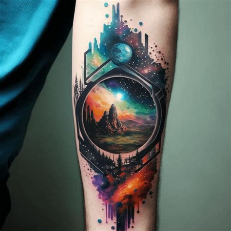 120 Cool Space Tattoo Ideas Galaxy Universe Tattoo Designs Artofit