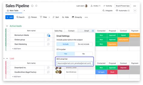 The Email Column Support