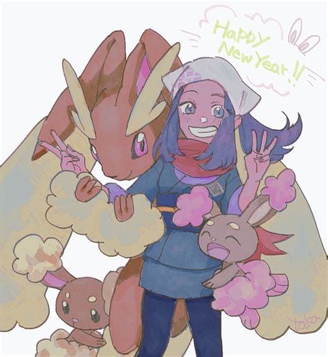 Taka Pixiv 30779600 Akari Pokemon Buneary Lopunny Nintendo