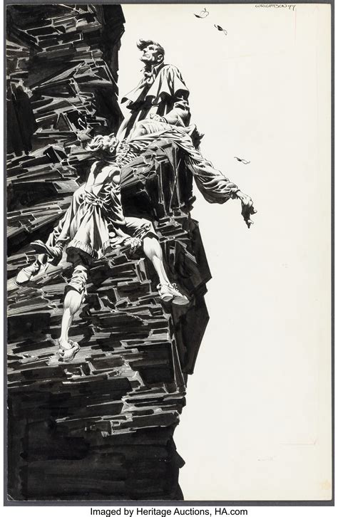 Bernie Wrightson Calendar Illustration Original Art Warren Lot