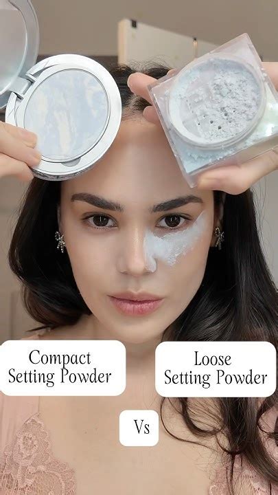 Compact Setting Powder Vs Loose Setting Powder Shortsfeed Makeup