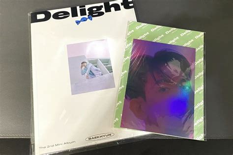 Exo Baekhyun Delight Album Mint Ver With Inclusions On Carousell