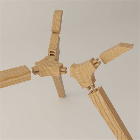 Dining Table And Chir 3d Model Cgtrader