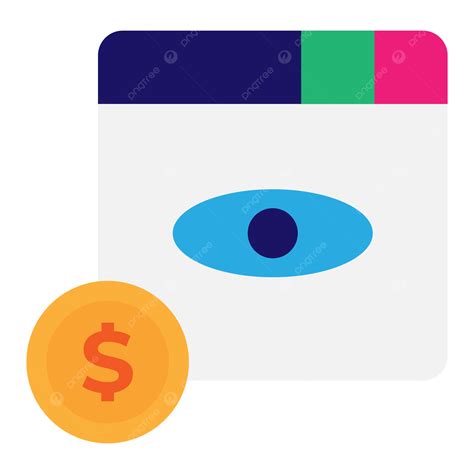 Cpv Dollar Marketing Eye Vector Cpv Dollars Marketing Eye Png And