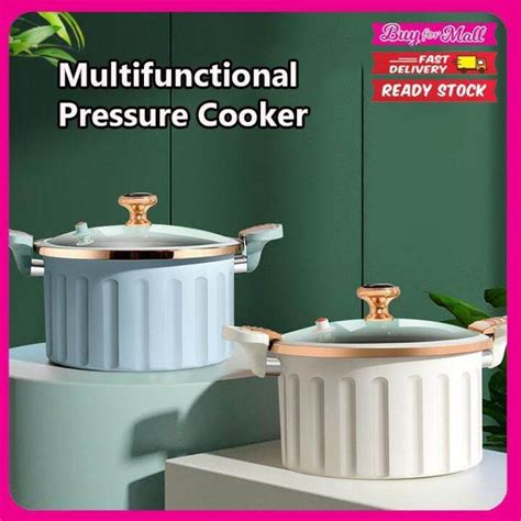 Non Stick Micro Pressure Pot Romastyle Multifunction Stew Pot Periuk