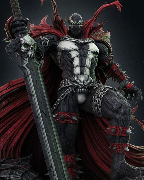 Artstation Spawn Fan Art Mateusz Wojtas Spawn Comics Spawn