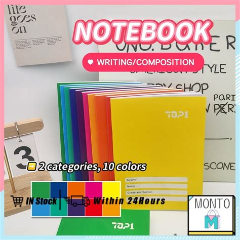 10pcs 80 Leaves A5 Writing Composition Notebook Waterproof Giveaways
