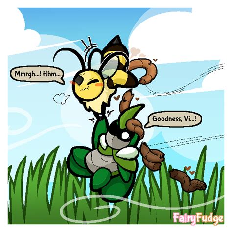 Rule 34 11 Antennae Anatomy Anthro Arthropod Bee Beetle Blush