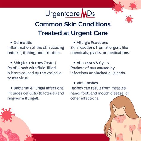 How Urgent Care Can Help You With Dermatitis Shingles And Other Skin