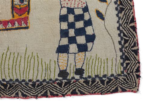 Antique Nakshi Kantha 1 X 11 Kantha Kantha Textiles Kantha Stitch