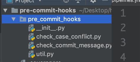 Pre Commit 在python项目中新建hooks Yingziblock 博客园