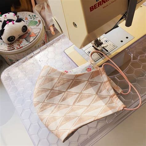 2 Piece Style Face Mask Pattern