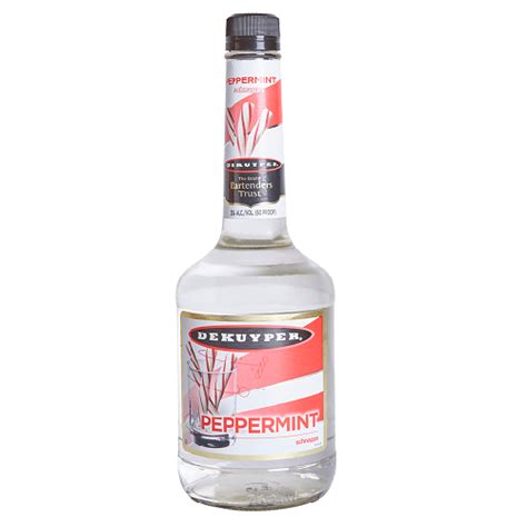 Dekuyper Schnapps Peppermint 60 Proof 750ml Liquor To Ship