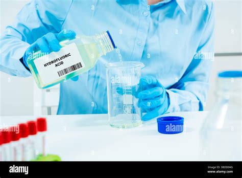 Hydrofluoric Acid Used In Glass Etching Metal Cleaning And In