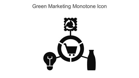 Green Marketing Monotone Icon In Powerpoint Pptx Png And Editable Eps Format PPT PowerPoint
